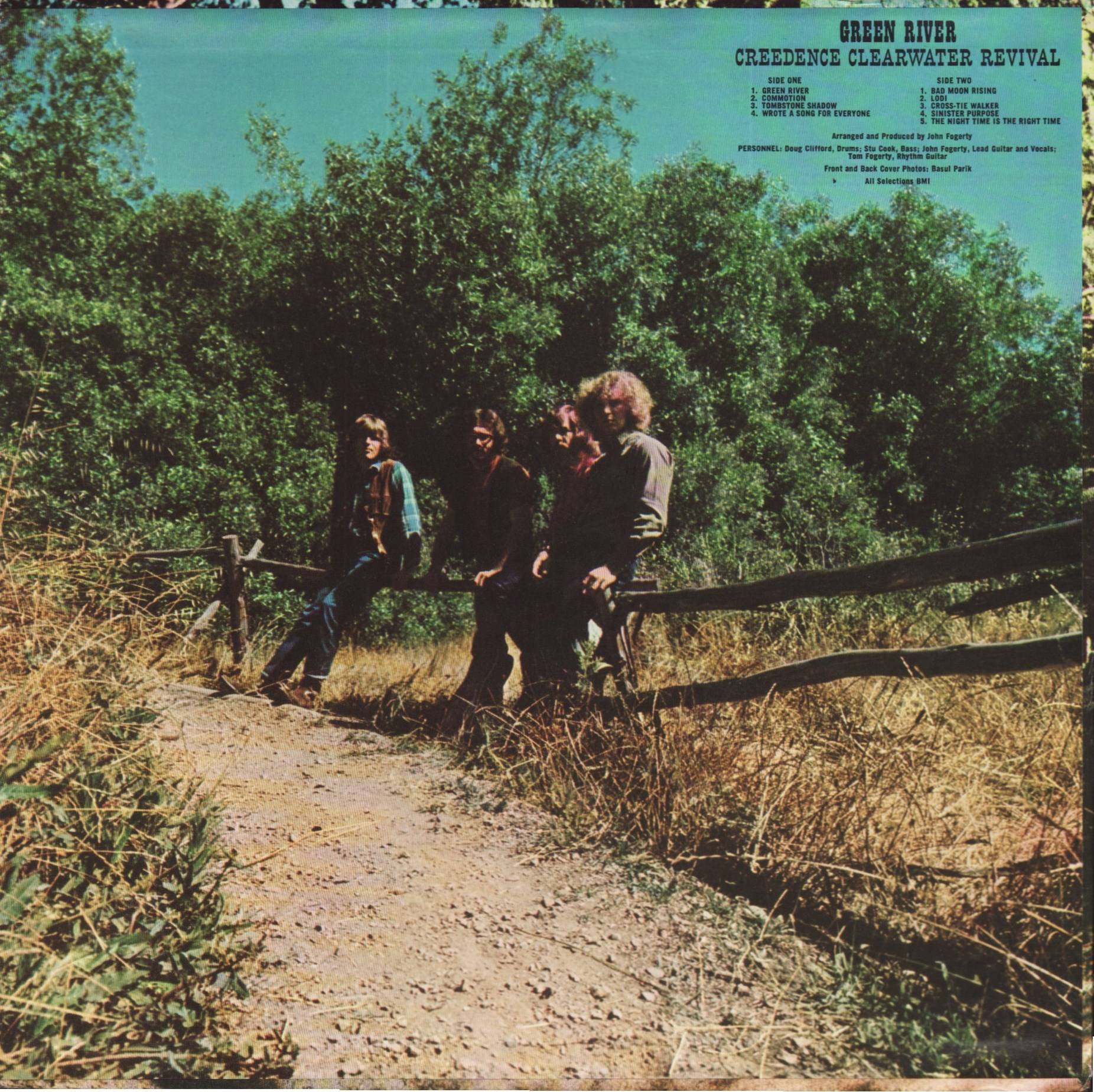 Creedence Clearwater Revival Green River [lp ak usa] | CD Covers ...